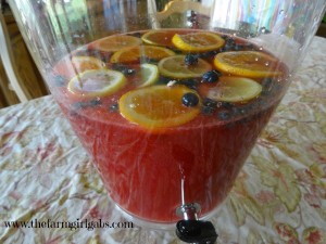 Celebration Punch for a bunch... plus 35+ Summer Drinks