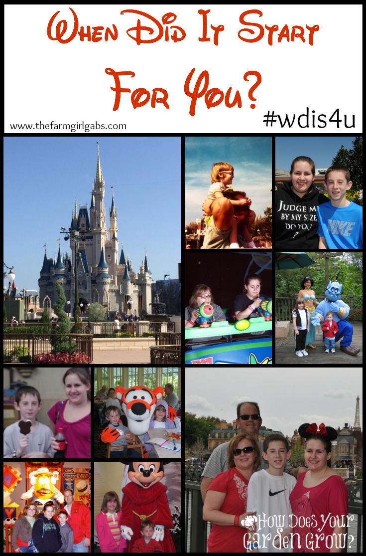 For The Love of Disney. When Did It Start For You? #wdis4u