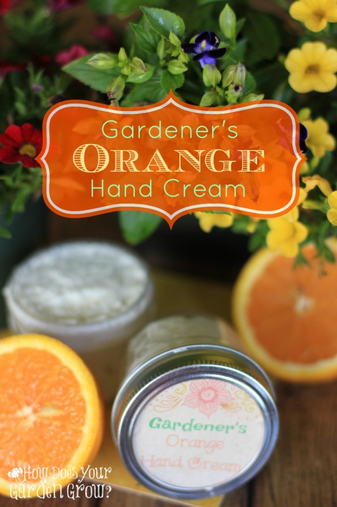 Gardener's Orange Hand Cream - The Farm Girl Gabs®