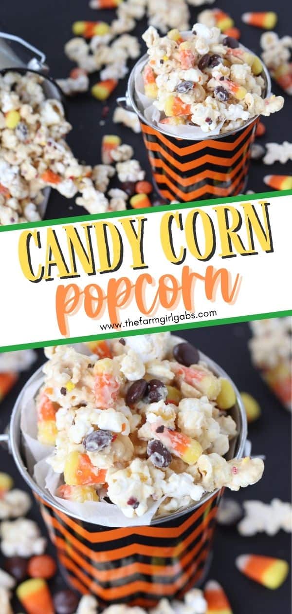 Candy Corn Popcorn - The Farm Girl Gabs®