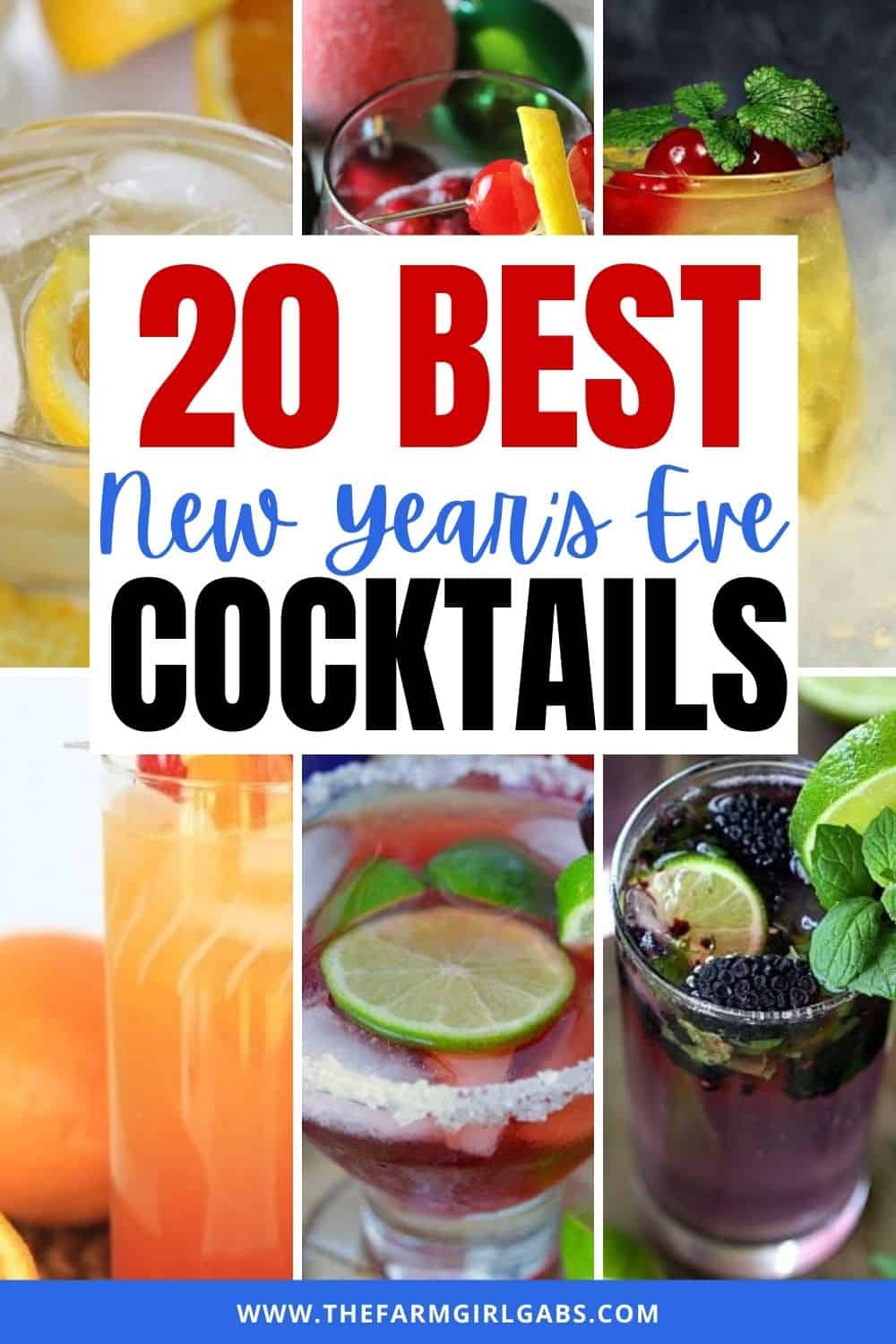 Celebration Drinks To Celebrate New Year's Eve - The Farm Girl Gabs®