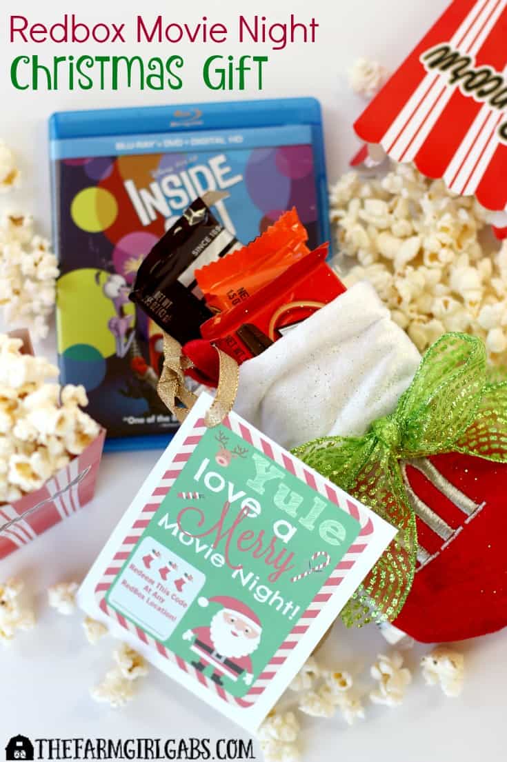 Give A Redbox Movie Night This Christmas - The Farm Girl Gabs®
