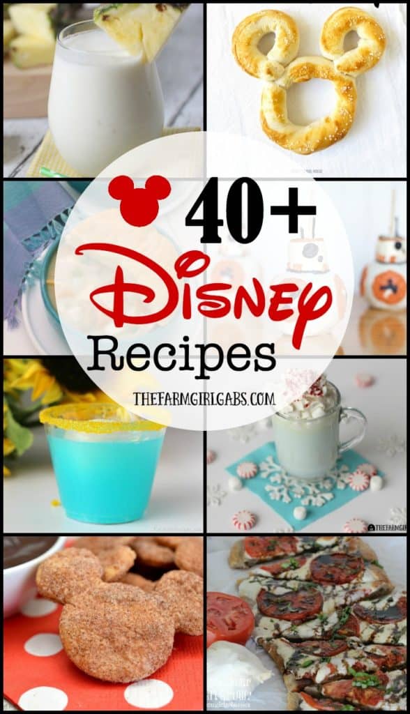 40 Disney Recipes To Make Your Day A Little More Magical! - The Farm ...