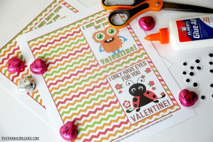 I Only Have Eyes For You Valentine Cards - The Farm Girl Gabs®