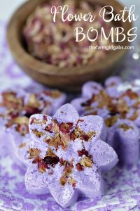 Flower Bath Bombs - The Farm Girl Gabs®