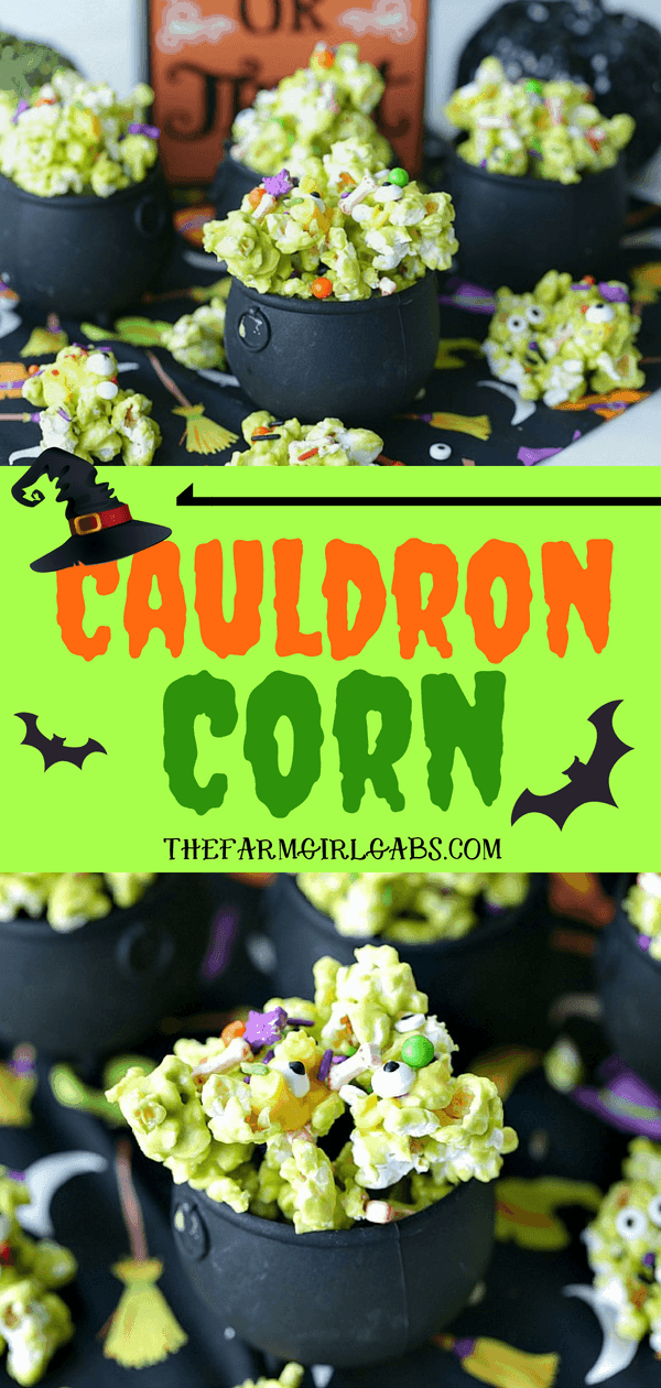 Halloween Cauldron Slime - The Farm Girl Gabs®