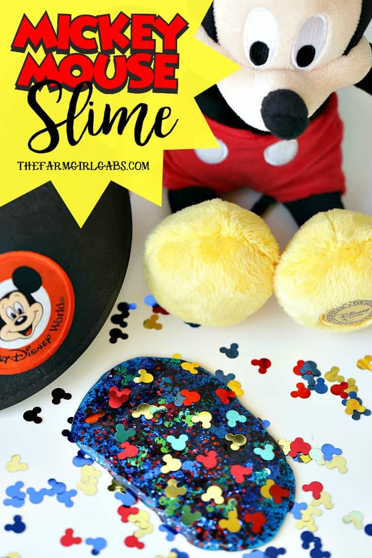 Mickey Mouse Slime - The Farm Girl Gabs®
