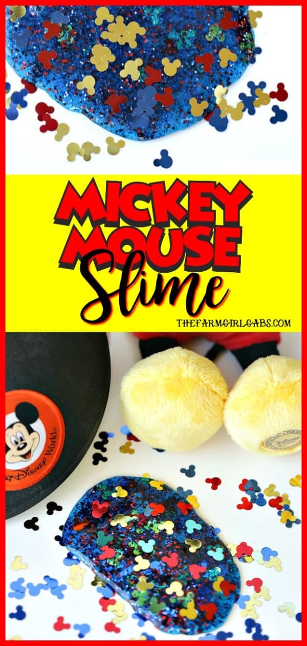 Mickey Mouse Slime - The Farm Girl Gabs®