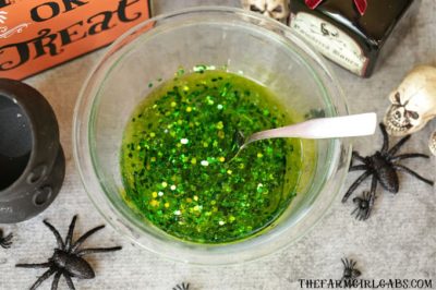 Halloween Cauldron Slime - The Farm Girl Gabs®