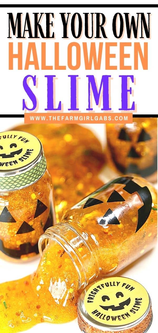 Halloween Slime Party Favors - The Farm Girl Gabs®