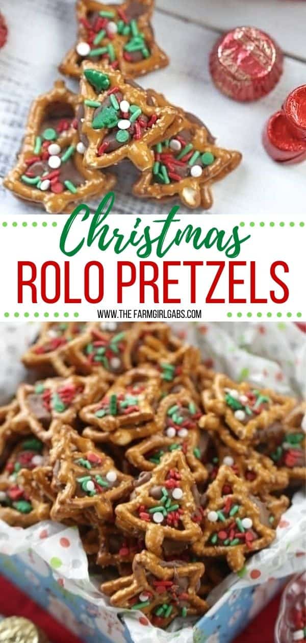 Christmas ROLO Pretzels - Two Ways! - The Farm Girl Gabs®