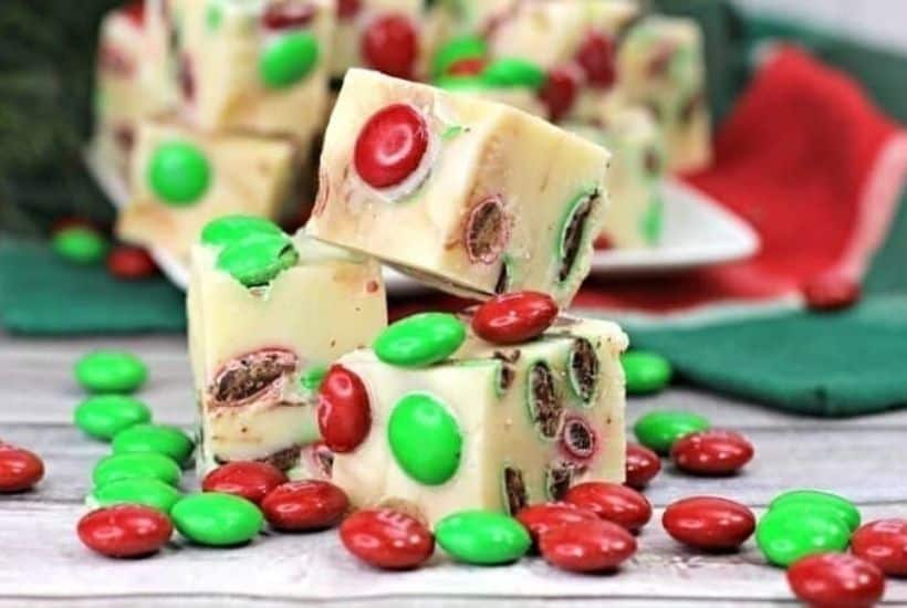3-Ingredient Holiday Fudge - The Farm Girl Gabs®