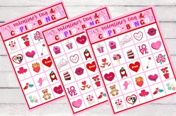 Valentine's Day Cupid Bingo - The Farm Girl Gabs®