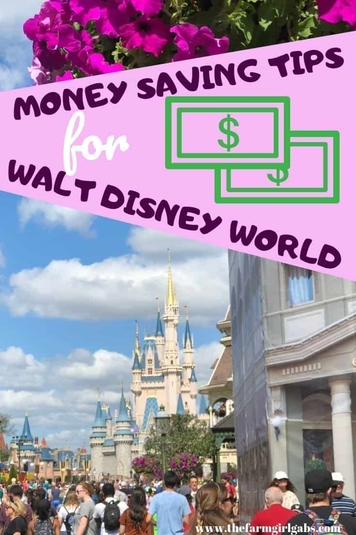 Money Saving Tips For Walt Disney World - The Farm Girl Gabs®