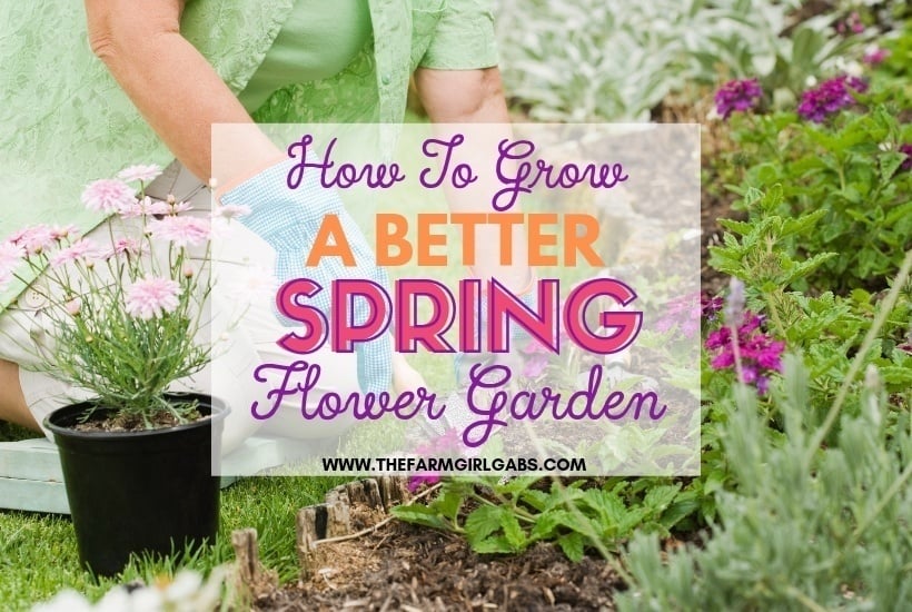 Spring Flower Garden Tips - The Farm Girl Gabs®