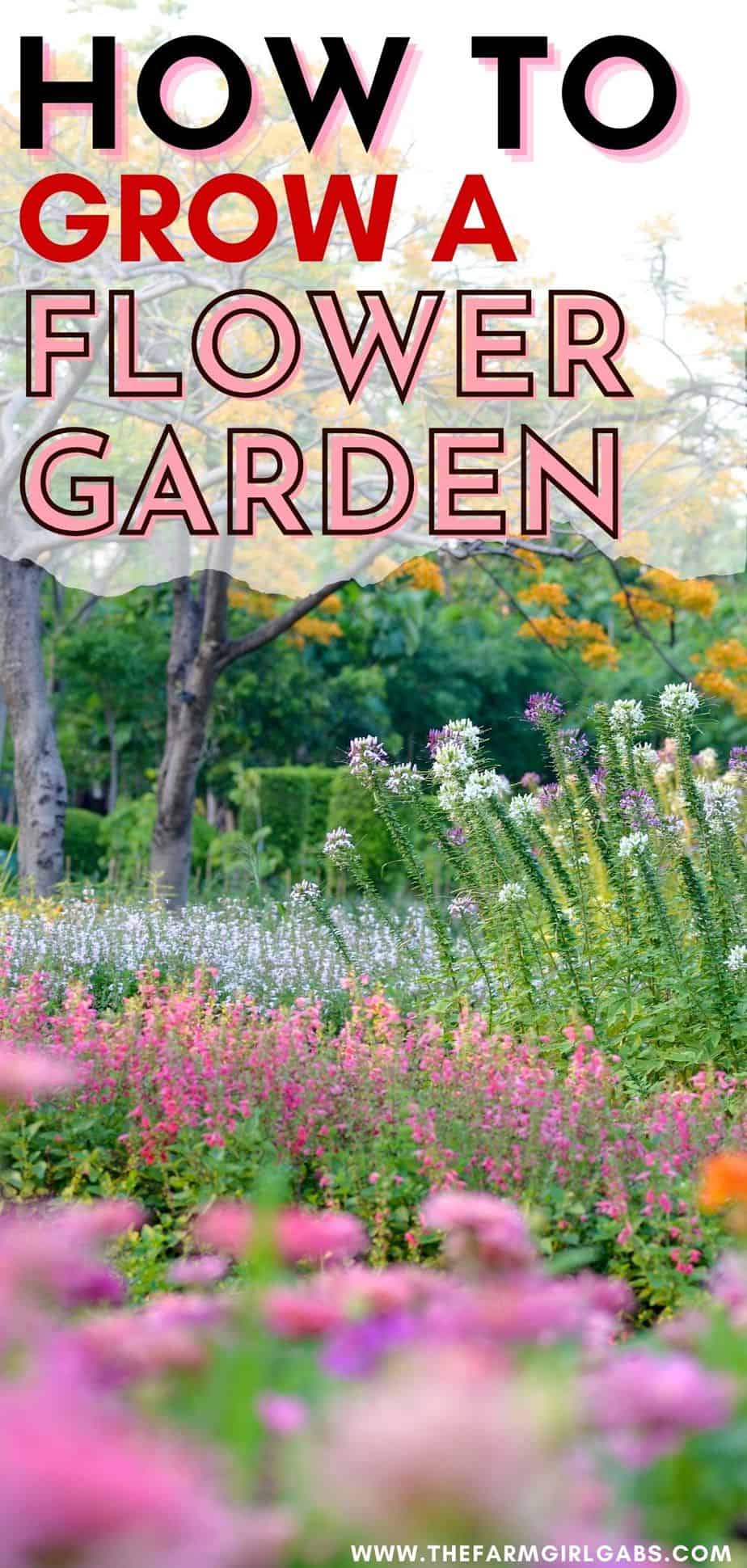 Spring Flower Garden Tips - The Farm Girl Gabs®