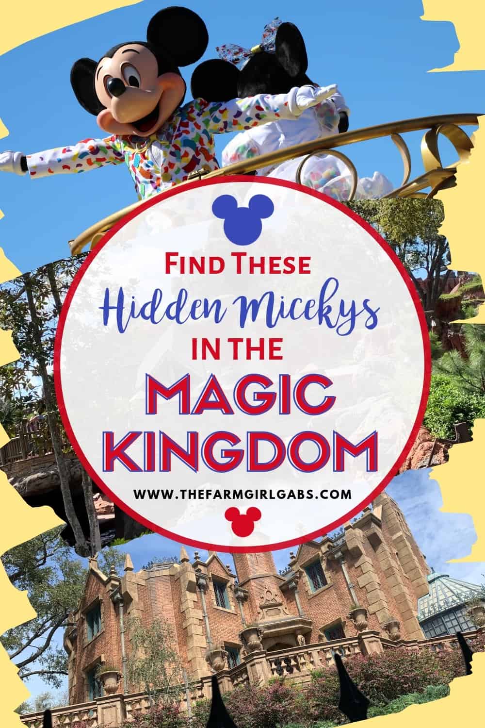 Hidden Mickeys in Magic Kingdom Walt Disney World - The Farm Girl Gabs®