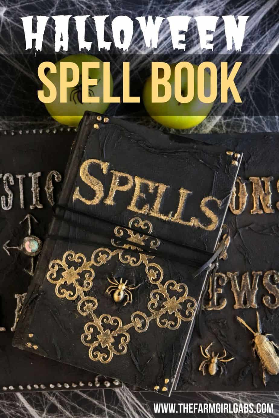 Make Your Own Halloween Spell Book - The Farm Girl Gabs®