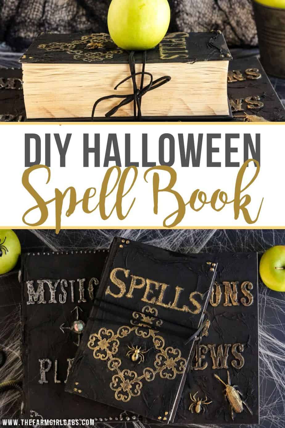 Make Your Own Halloween Spell Book - The Farm Girl Gabs®