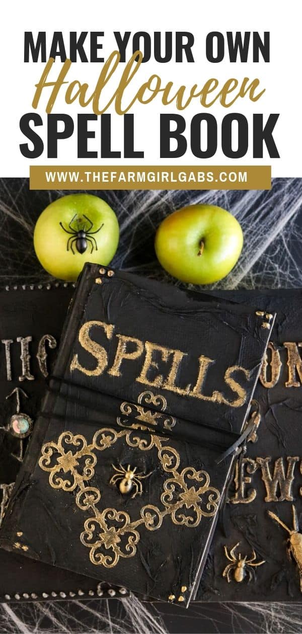Make Your Own Halloween Spell Book - The Farm Girl Gabs®