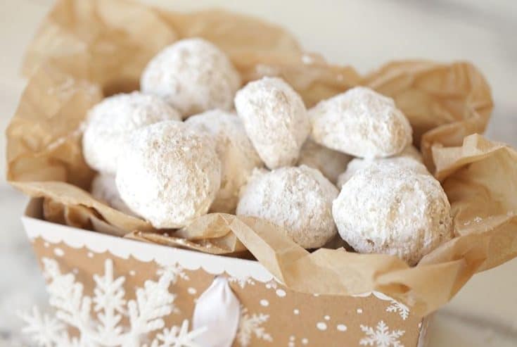 Mexican Wedding Cookies (Snowball Cookies) - The Farm Girl Gabs®