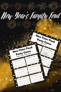 New Year's Family Feud Game - The Farm Girl Gabs®