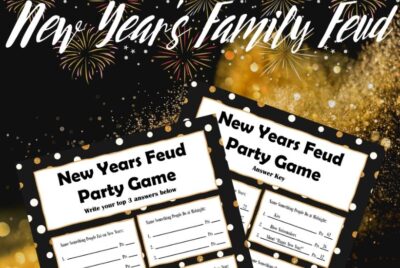 New Year's Family Feud Game - The Farm Girl Gabs®