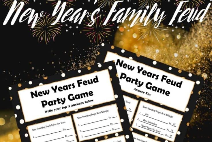 New Year's Family Feud Game - The Farm Girl Gabs®