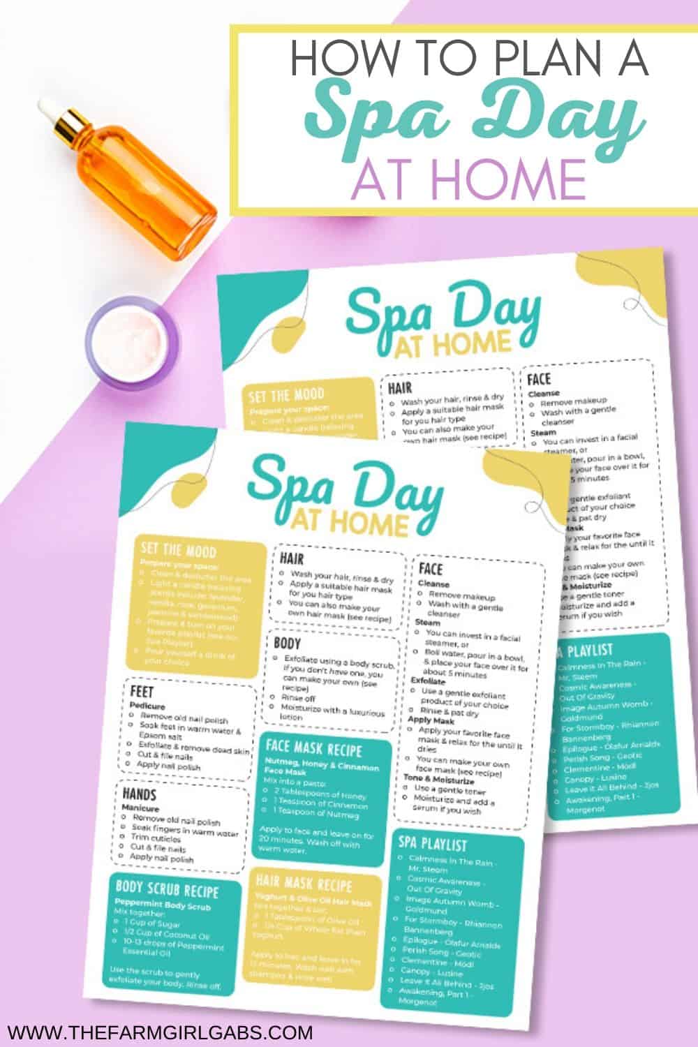 Spa Day at Home for Mother's Day - The Farm Girl Gabs®
