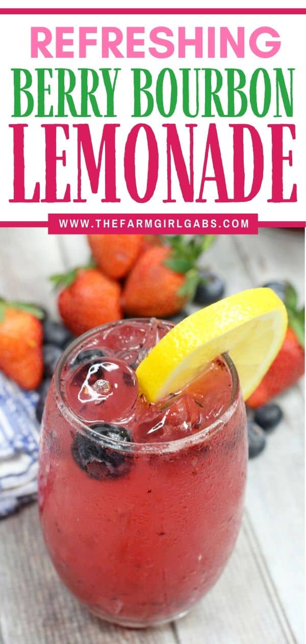 Refreshing Mixed Berry Lemonade - The Farm Girl Gabs®