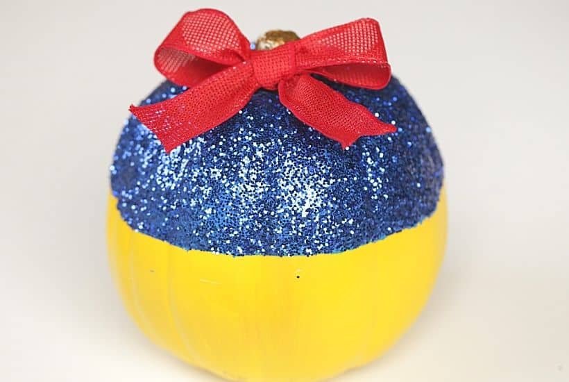No Carve Disney Snow White Pumpkin - The Farm Girl Gabs®