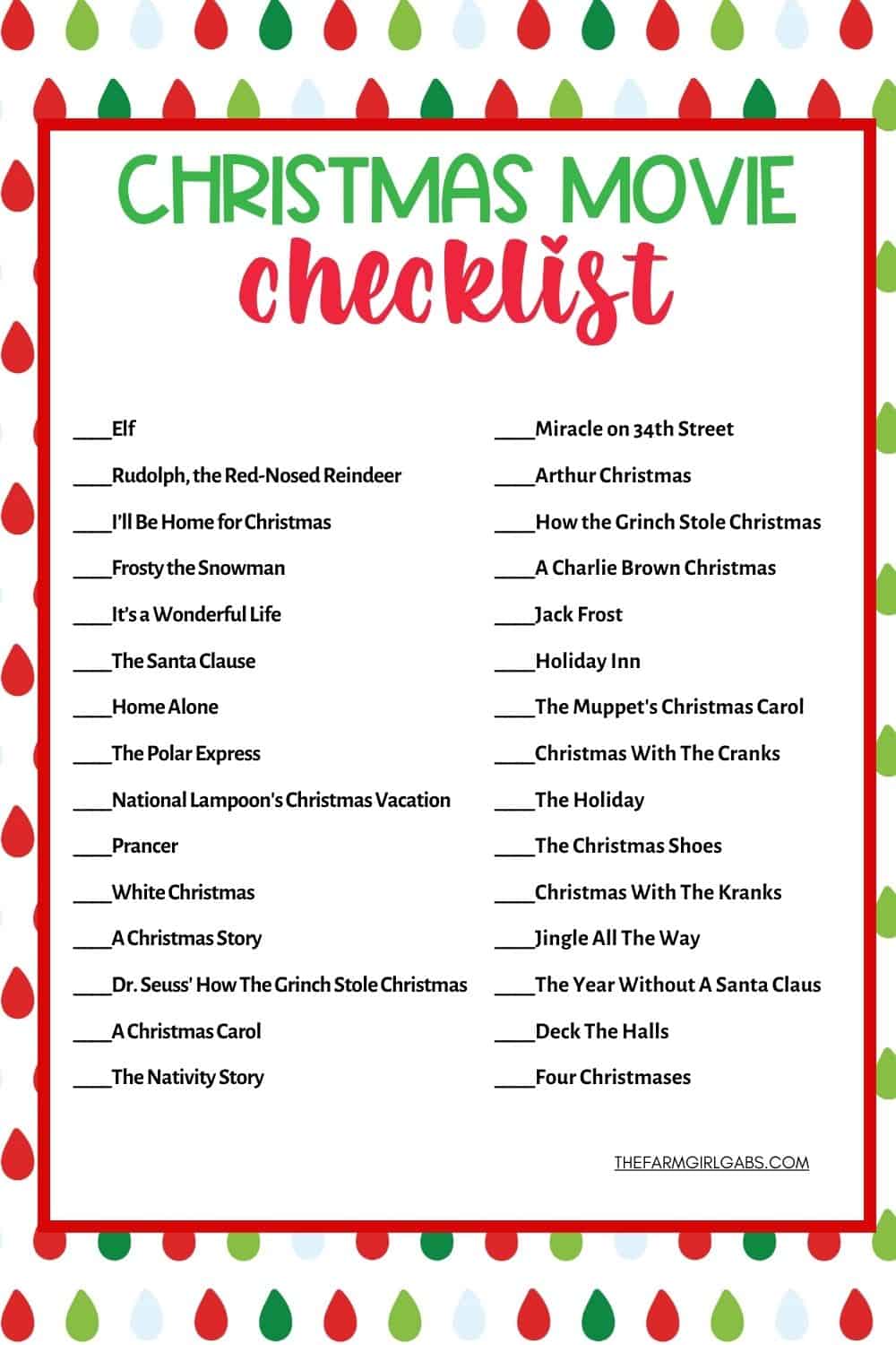 Christmas Ideas - The Farm Girl Gabs®