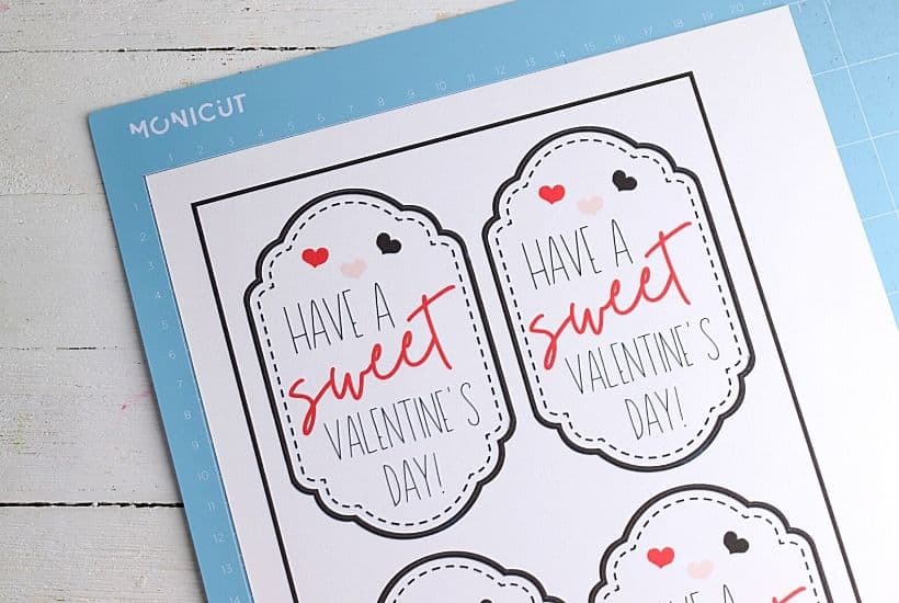 Mason Jar Valentines With Printable Valentine Gift Tags - The Farm Girl ...