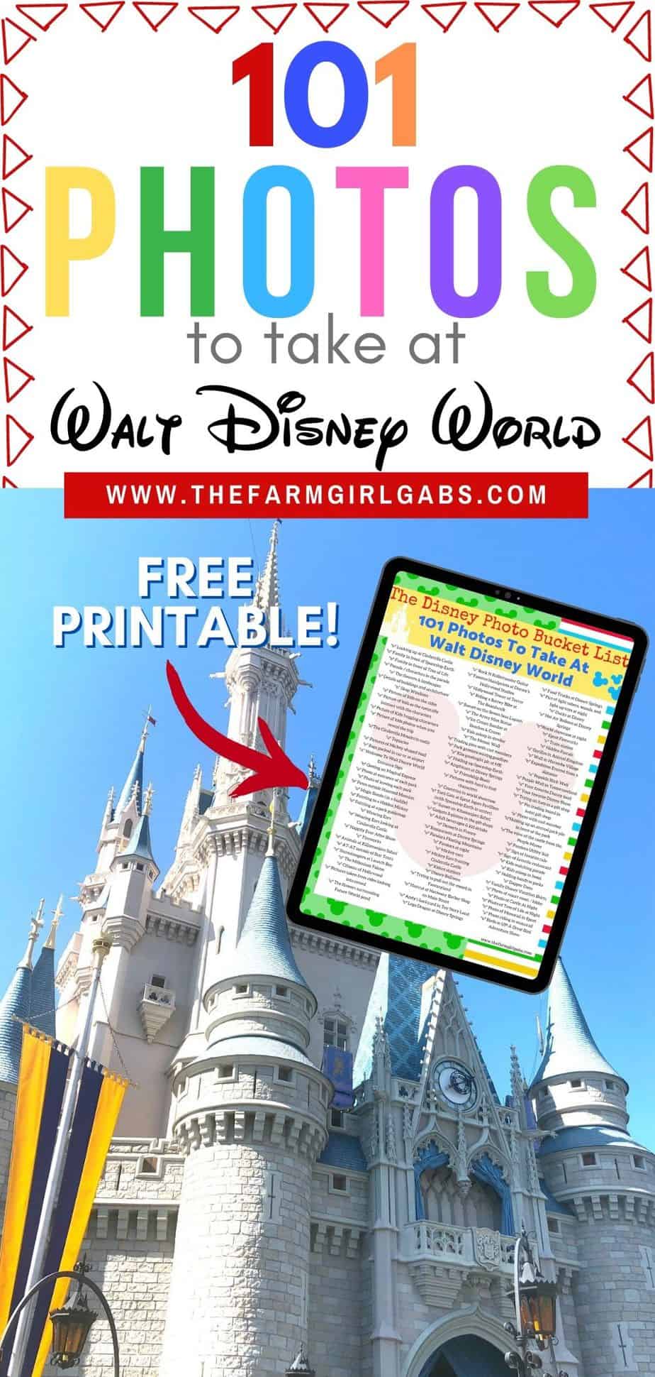 101 Photos To Take At Walt Disney World - The Farm Girl Gabs®