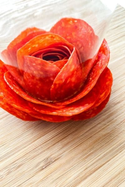 How To Make A Charcuterie Board With Meat Flowers - The Farm Girl Gabs®