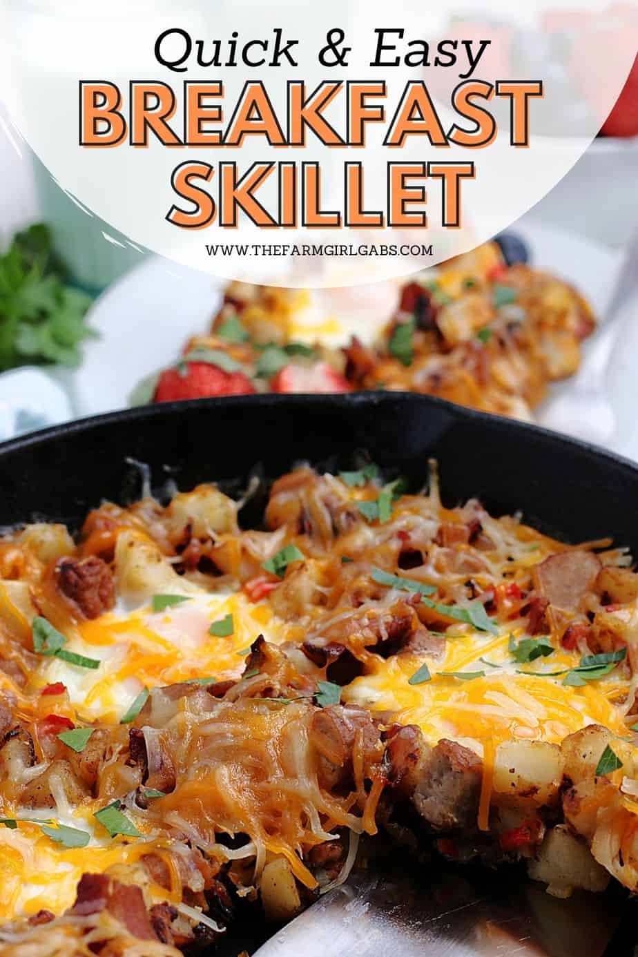 Easy Breakfast Skillet - The Farm Girl Gabs®