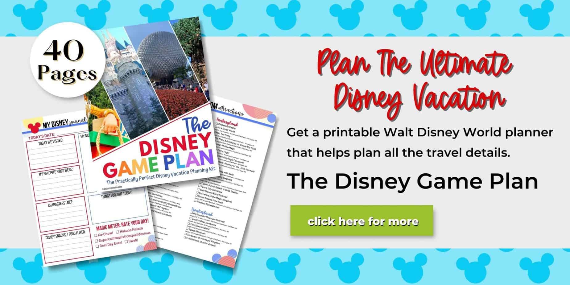 Free Printable runDisney Packing List - The Farm Girl Gabs®