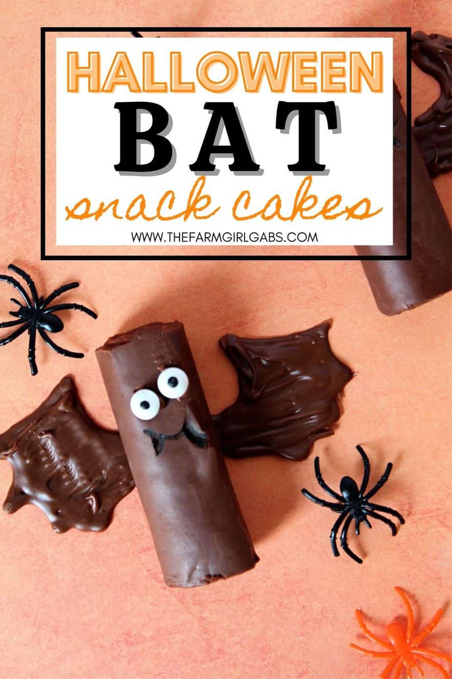 Halloween Bat Snack Cakes - The Farm Girl Gabs®