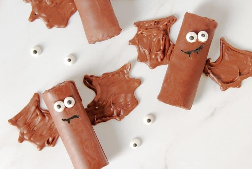 Halloween Bat Snack Cakes - The Farm Girl Gabs®