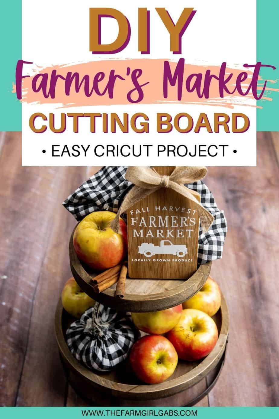 How to Make a Fall Farmers' Market Cutting Board - The Farm Girl Gabs®