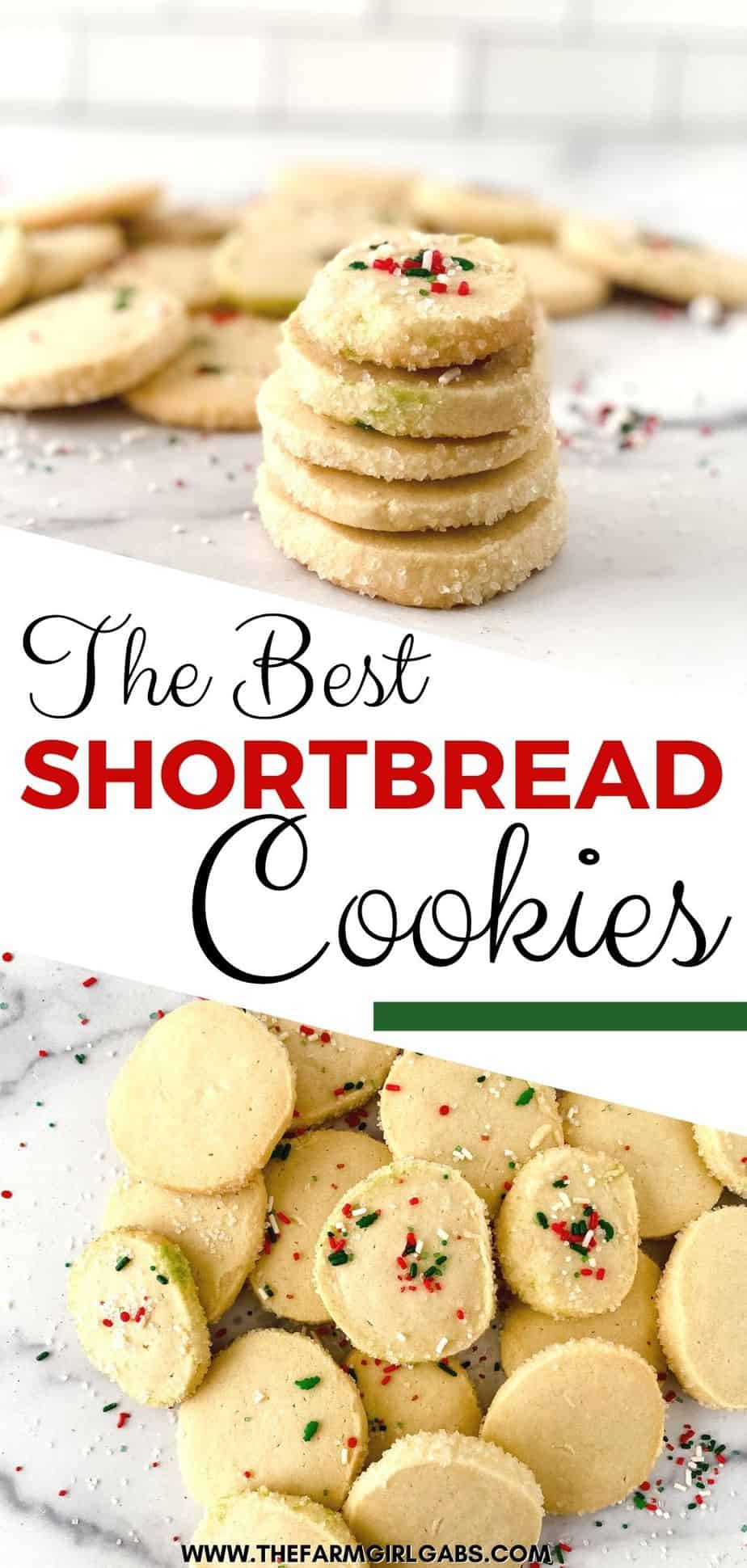 Holiday Shortbread Cookies - The Farm Girl Gabs®