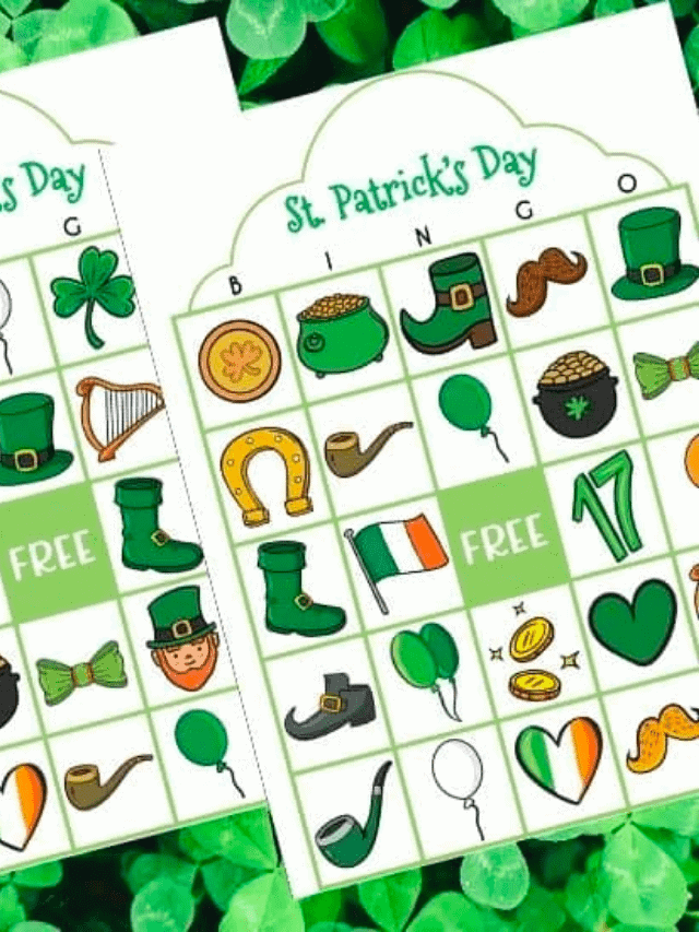 Free Printable St. Patrick’s Day Bingo Story - The Farm Girl Gabs®