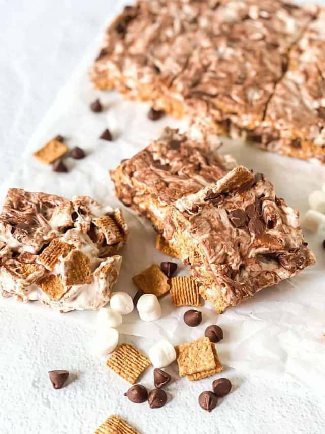 S’mores Treat Bars Story - The Farm Girl Gabs®