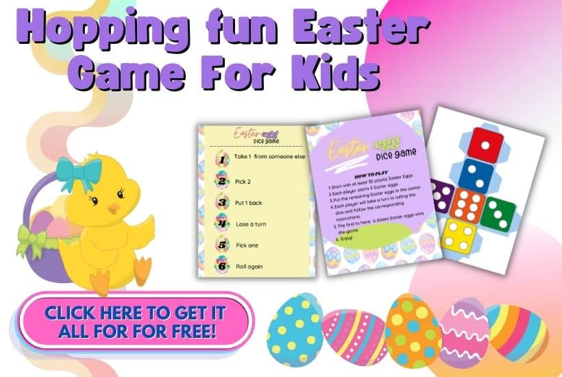 Easter Dice Game - The Farm Girl Gabs®
