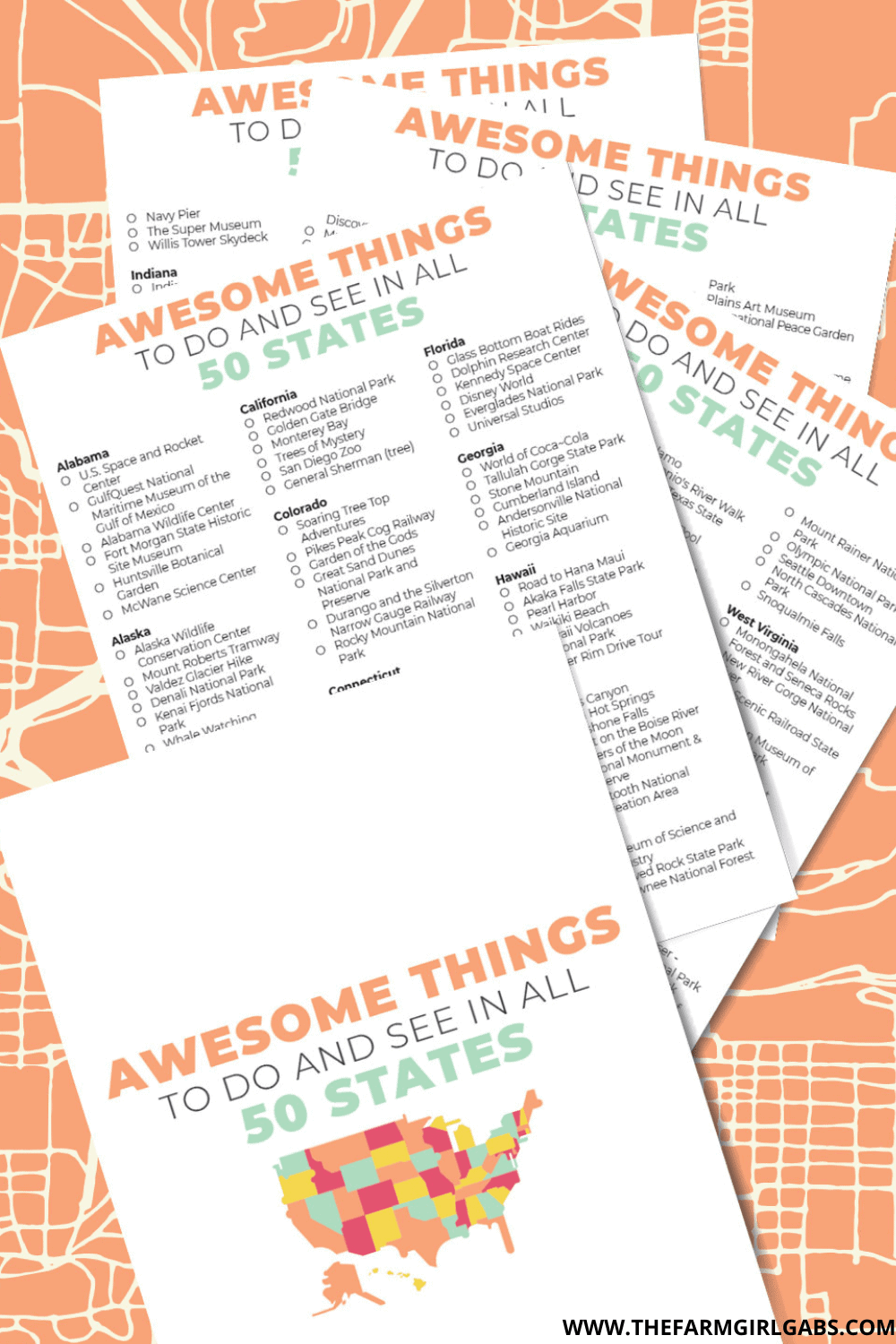 Awesome Things To Do and See in All 50 States - The Farm Girl Gabs®