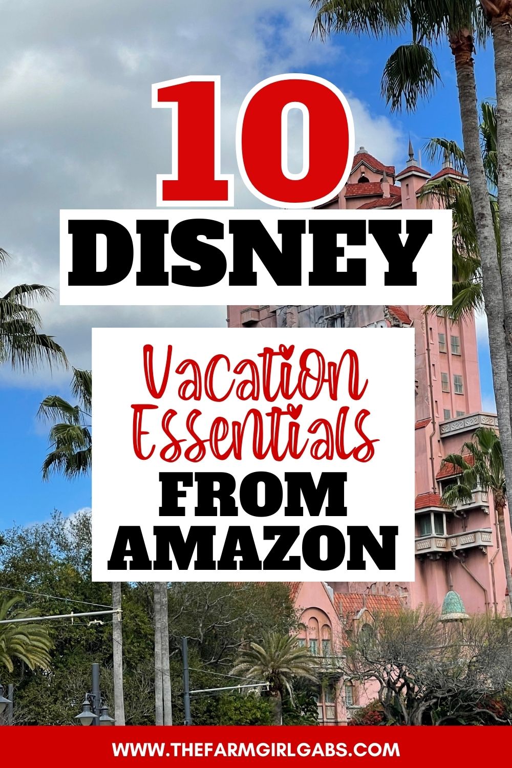 10 Amazon Disney World Trip Must-Haves - The Farm Girl Gabs®