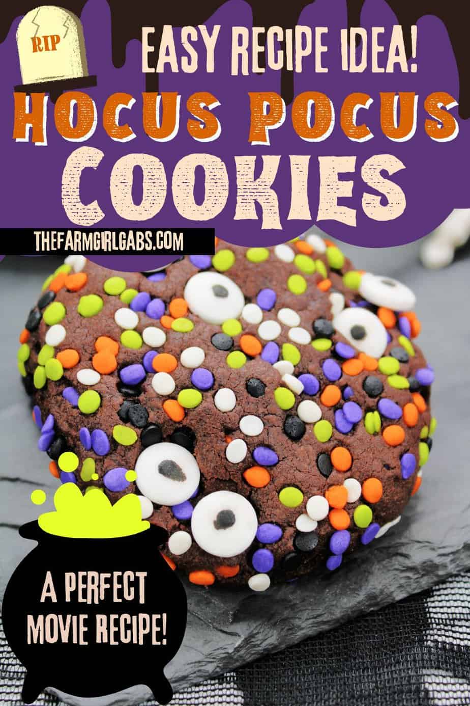 Hocus Pocus Spooky Cookies - The Farm Girl Gabs®
