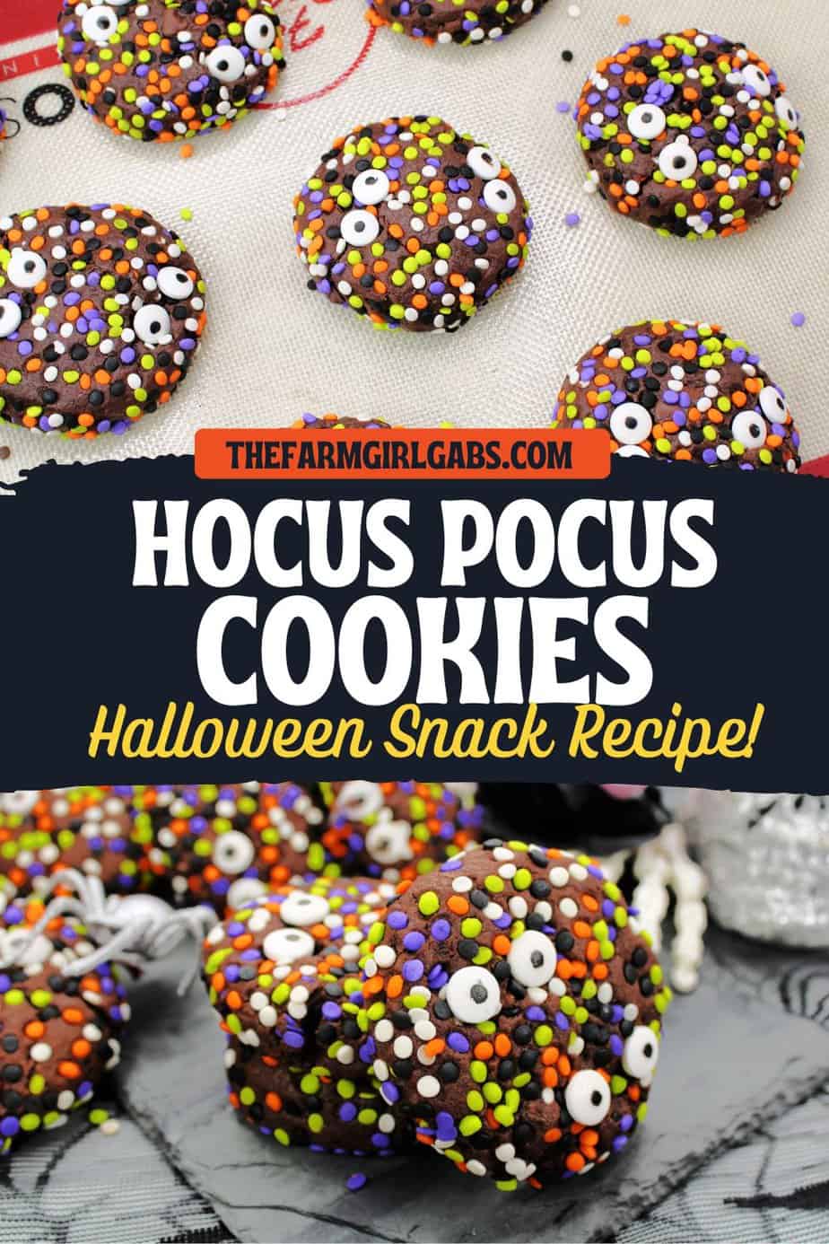 Hocus Pocus Spooky Cookies - The Farm Girl Gabs®