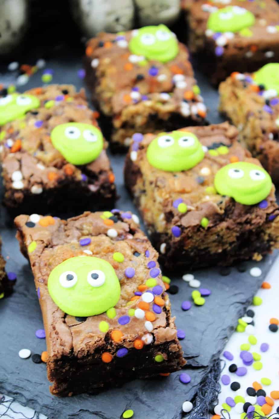 Monster Brownies - The Farm Girl Gabs®