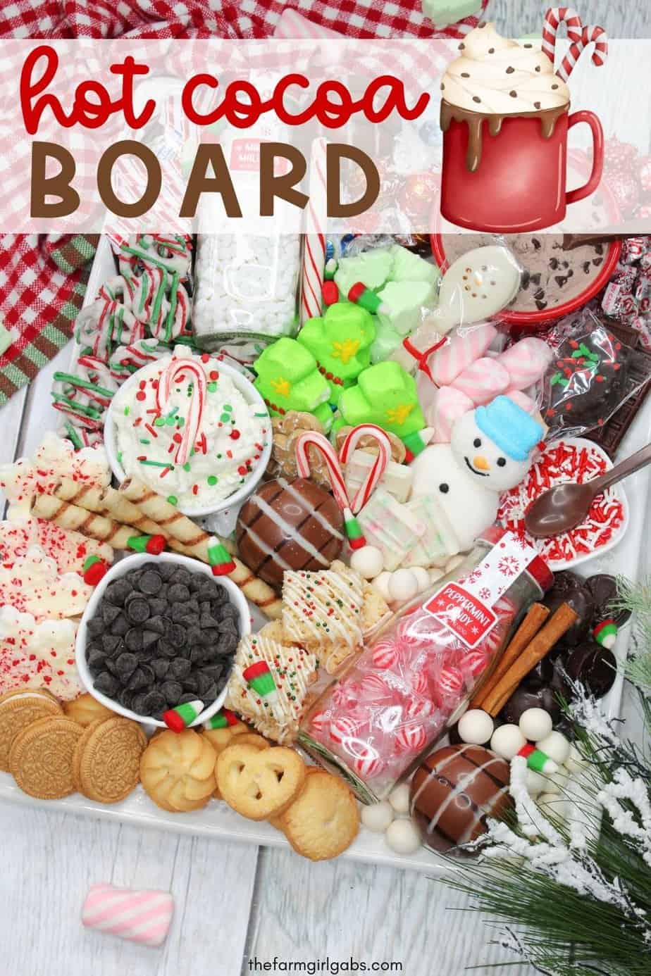 Hot Cocoa Board - The Farm Girl Gabs®